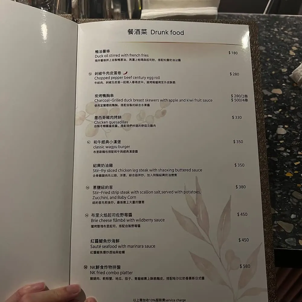 「NK.Restaurant」台中西屯隱藏版餐酒館、調酒師精緻創作、情侶約會首選！ - 現在夯什麼